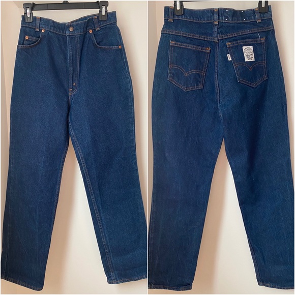 Levi's | Jeans | Vintage Levis White Tab Two Horse Patch High Waist ...